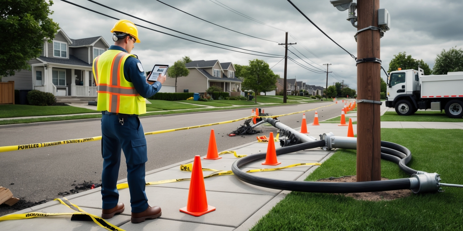 How to Document Damage from a Fallen Power Line - LMR Public Insurance ...